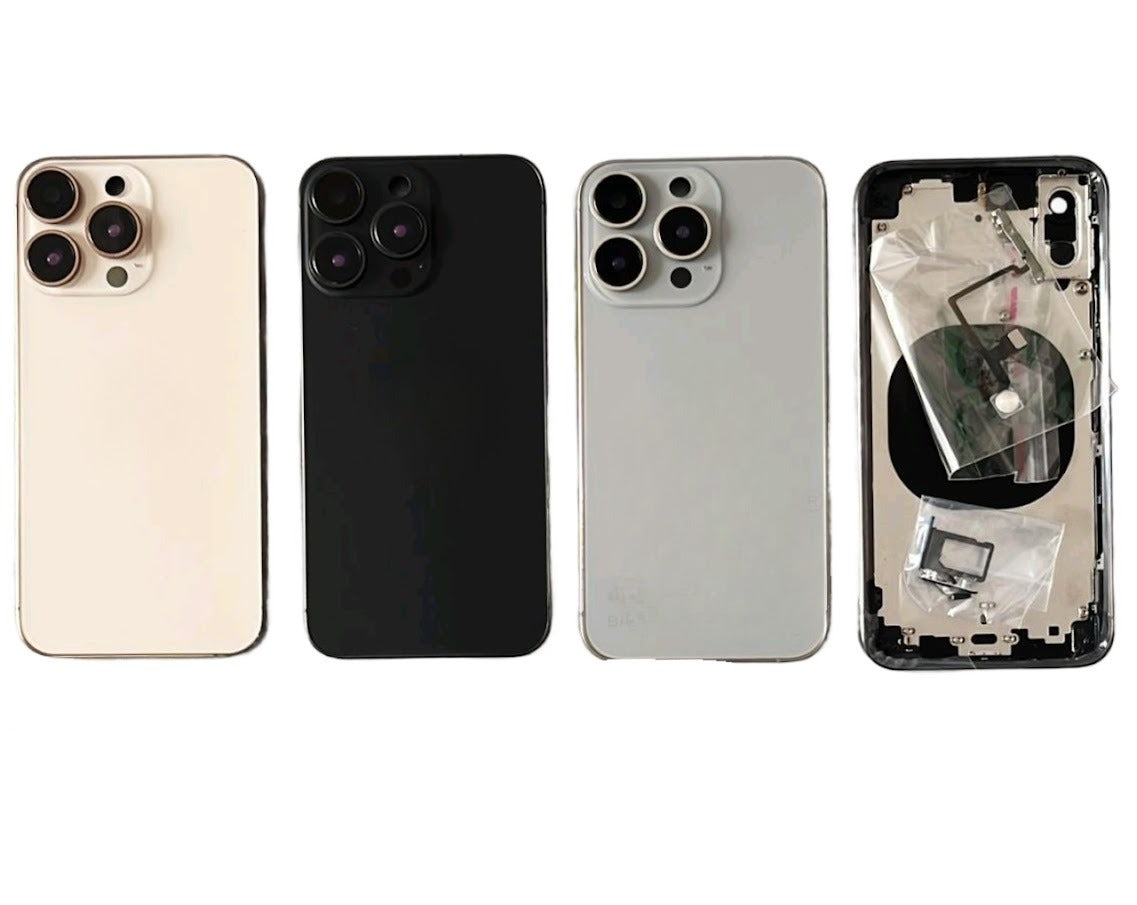 Back Panel Housing Body for Apple iPhone XS to iPhone 16 Pro Converter ...