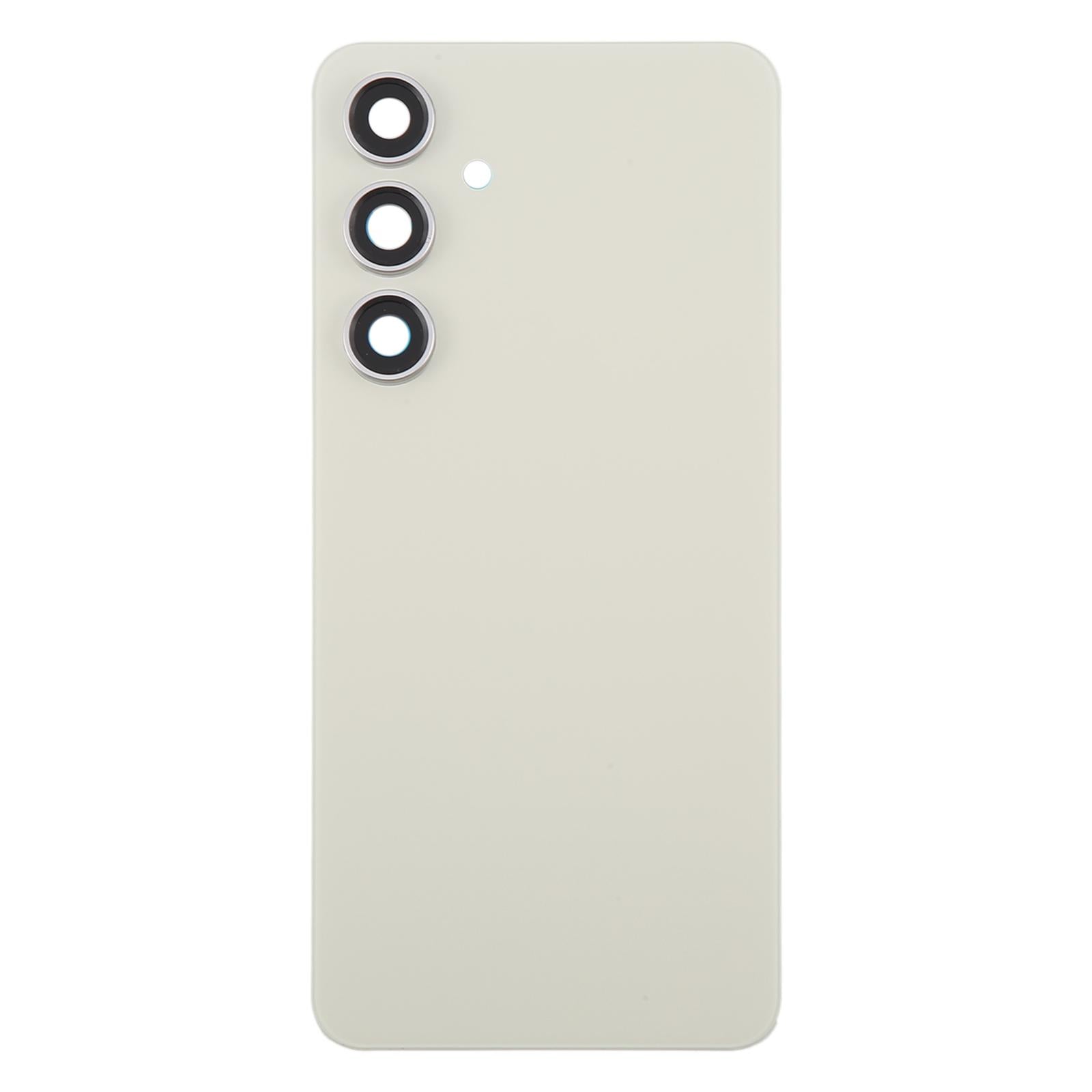 Back Glass Panel for Samsung Galaxy S24 FE 5G Light Yellow with Camera ...