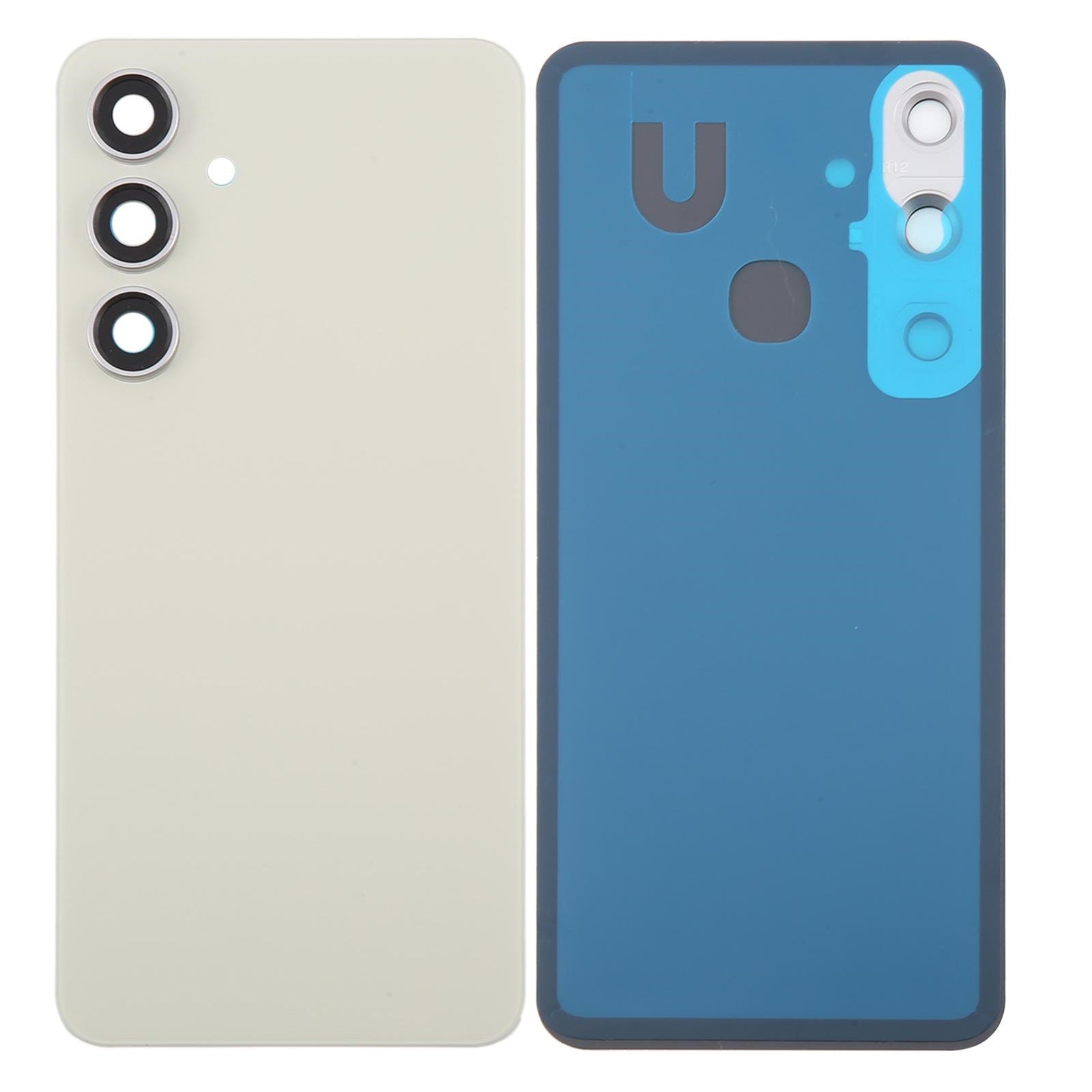 Back Glass Panel for Samsung Galaxy S24 FE 5G Light Yellow with Camera ...