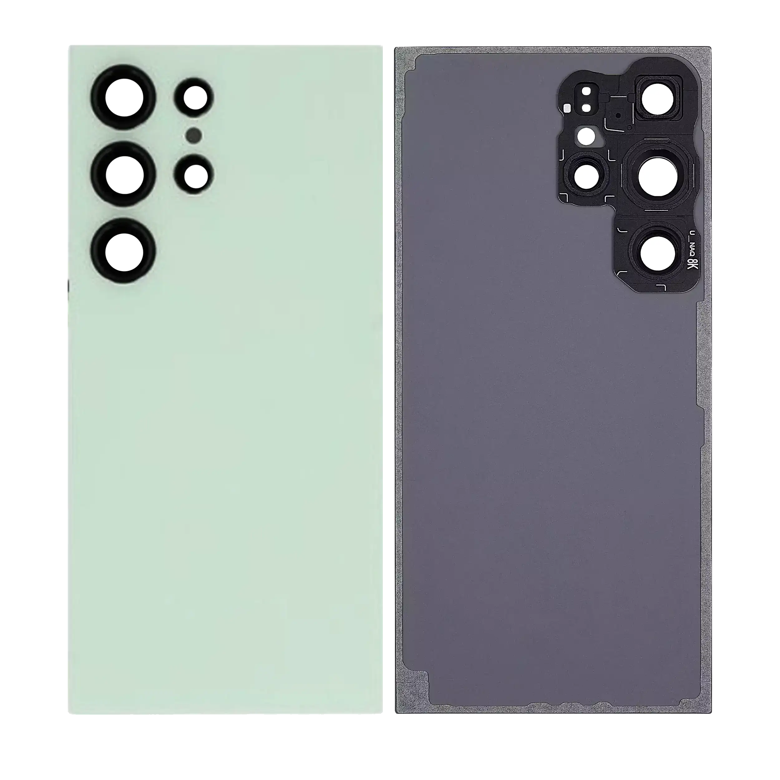 Back Glass Panel for Samsung Galaxy S24 Ultra 5G Titanium Green with ...