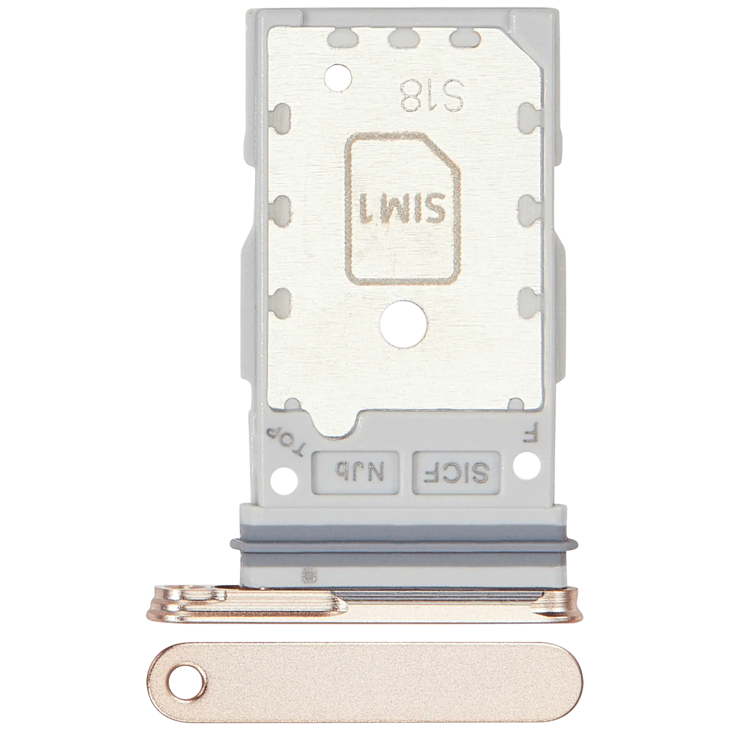 Sim Card Holder Tray for Samsung Galaxy S25 5G Pink Gold – EGFix